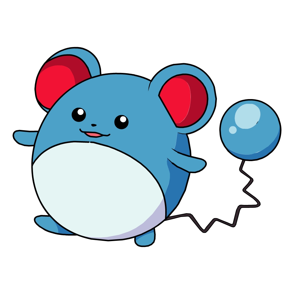 183 Marill | PokeFace