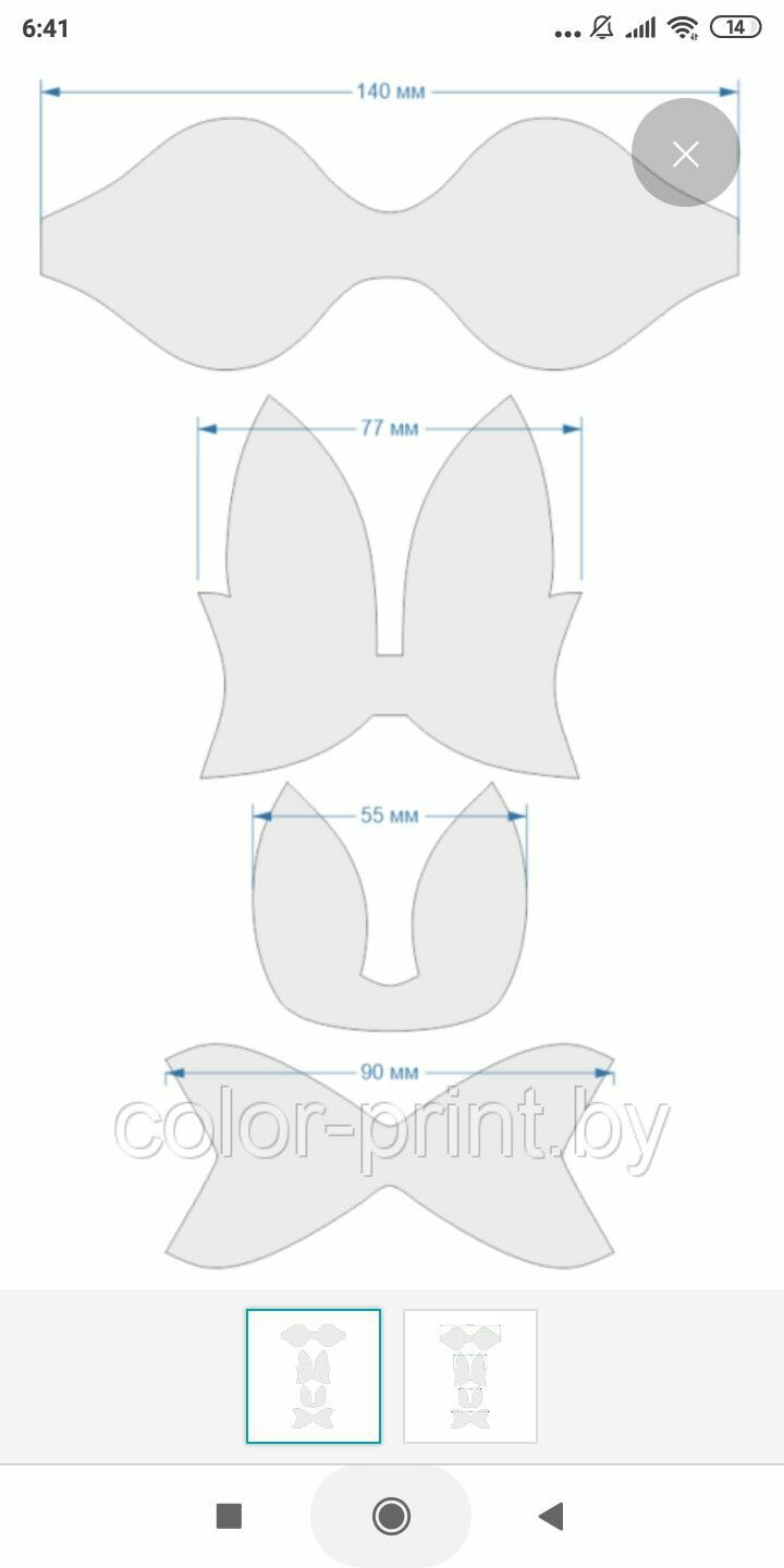 55 Moldes de Laços para Feltro e Eva - Feltro e moldes para artesanato