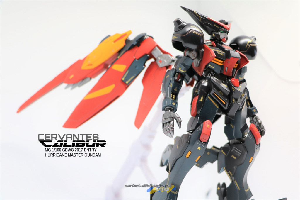 Custom Build: MG 1/100 Hurricane Master Gundam [GBWC 2017]