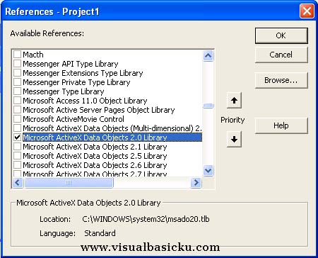 Membuat Grafik Mschart dengan Vb 6