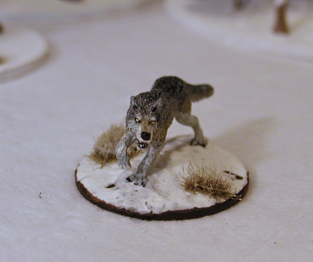 One of My Men Became Restless: 28mm Reaper & Acheson Creations Wolf Pack