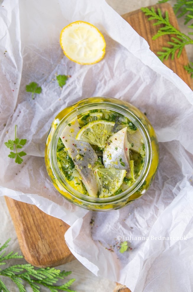 Obiad gotowy!: Śledzie w cytrusach