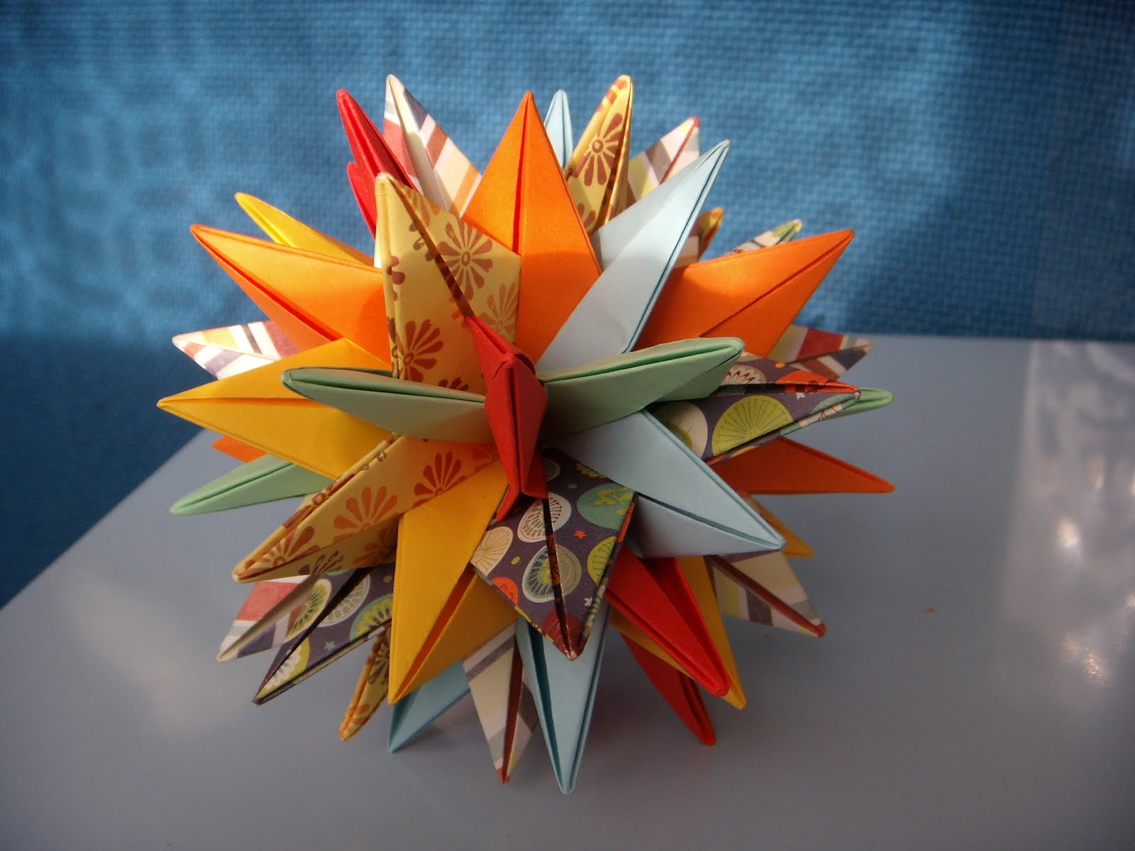 Broadway, Baking and Blog-Making: Modular Origami