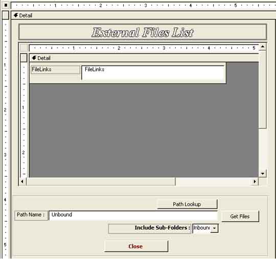 External Files List in Hyperlinks ~ LEARN MS-ACCESS TIPS AND TRICKS