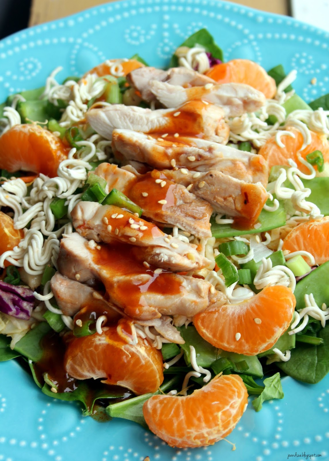 Jo and Sue: Spicy Chinese Chicken Salad (Take 2)