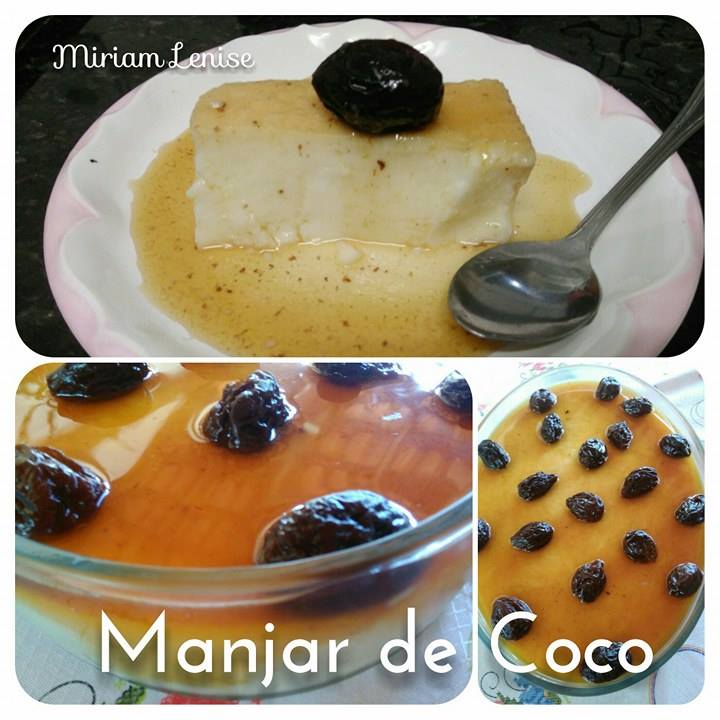 Receitinhas da Mi: Manjar de coco