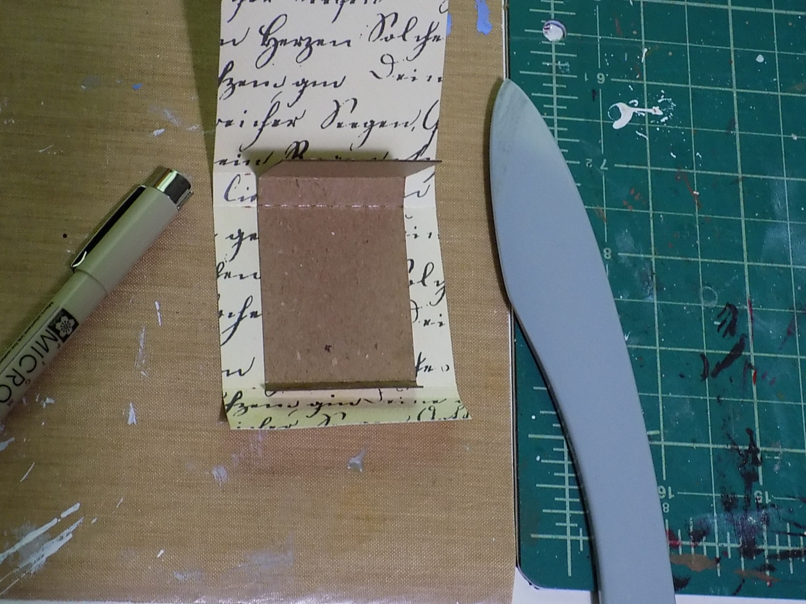 flew the coop: Embroidered Matchbook Journal