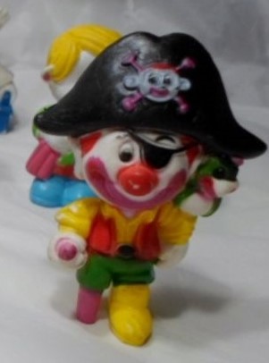 Mego Clown Around Guide: C64 Long Clown Silver