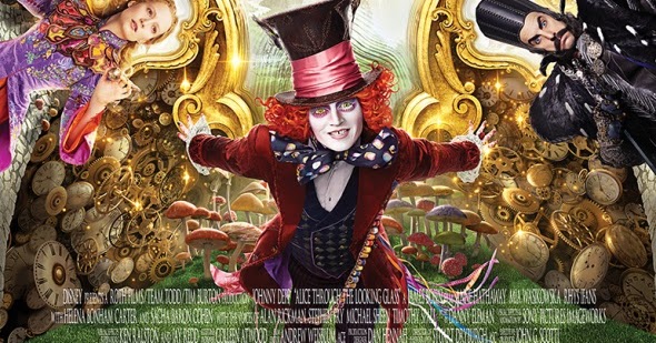 Aulinha Antes da Escola: Crítica do filme "Alice através do espelho"