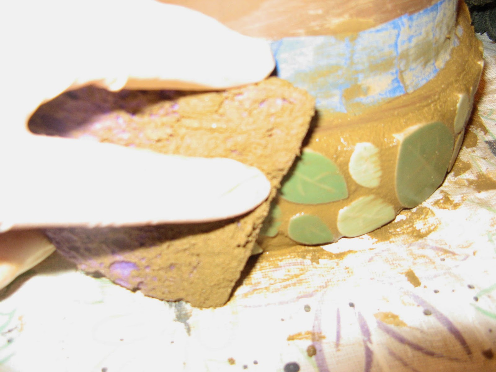 Susan Snyder: CLAY POT MOSAIC