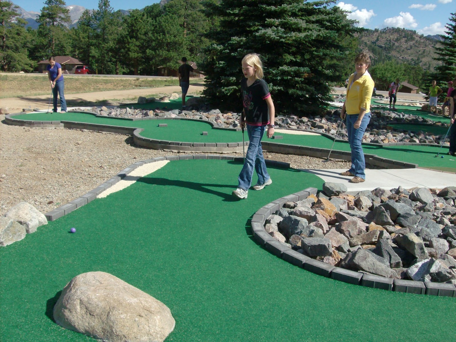 Explore Colorado: YMCA Camp Putt Putt Mini Golf Course