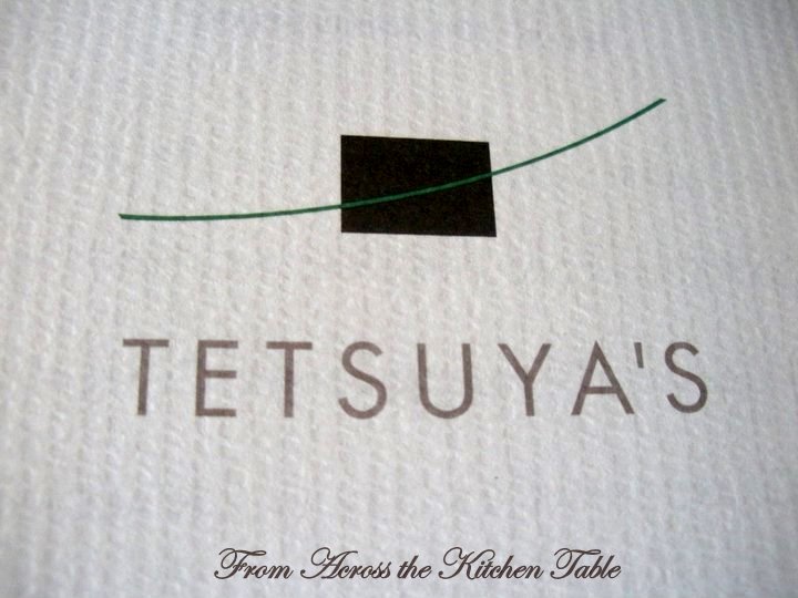From Across the Kitchen Table: Tetsuya's, Sydney