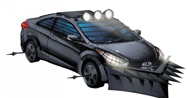 Hyundai presenta el coche mata Zombies ~ Kubytera