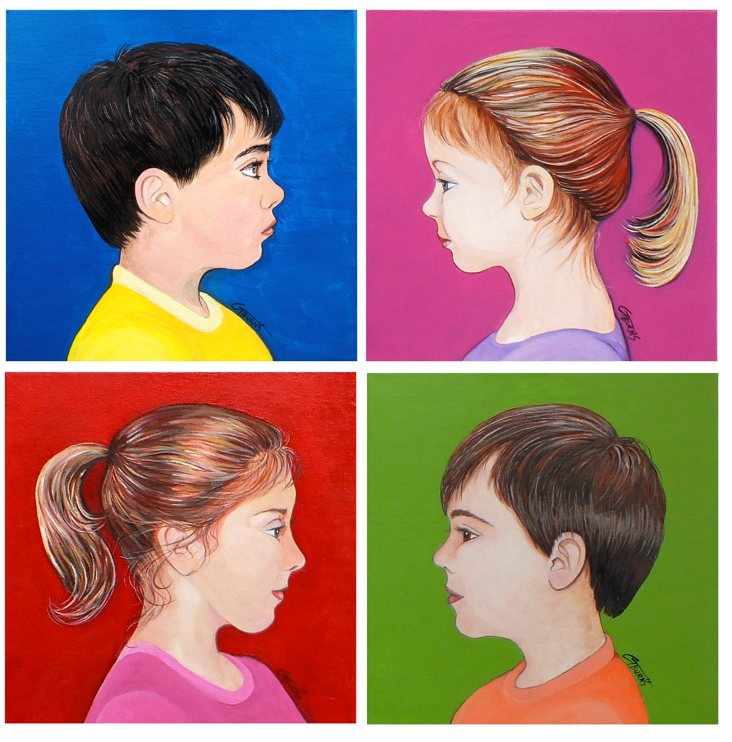 gg's functional art: Profile Portraits by GG