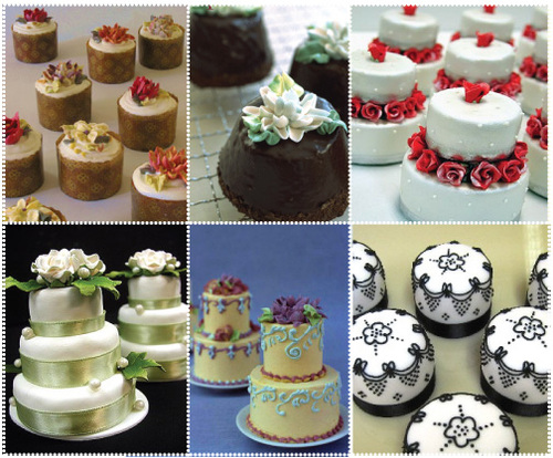 On the Budget: mini cakes