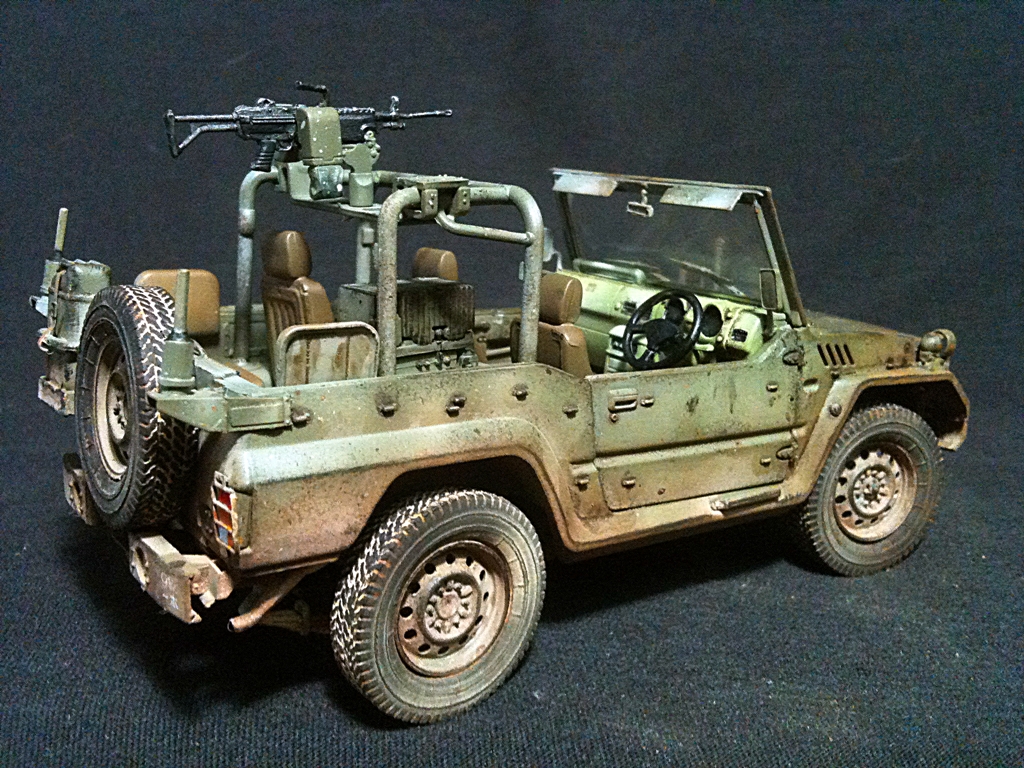 Model 12: Trumpeter's JGSDF type 73 Light Truck (Recon) 1:35