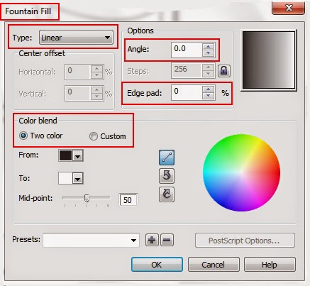 CorelDraw Tutorial : Logo of Microsoft Windows XP ~ Infotech-Easy