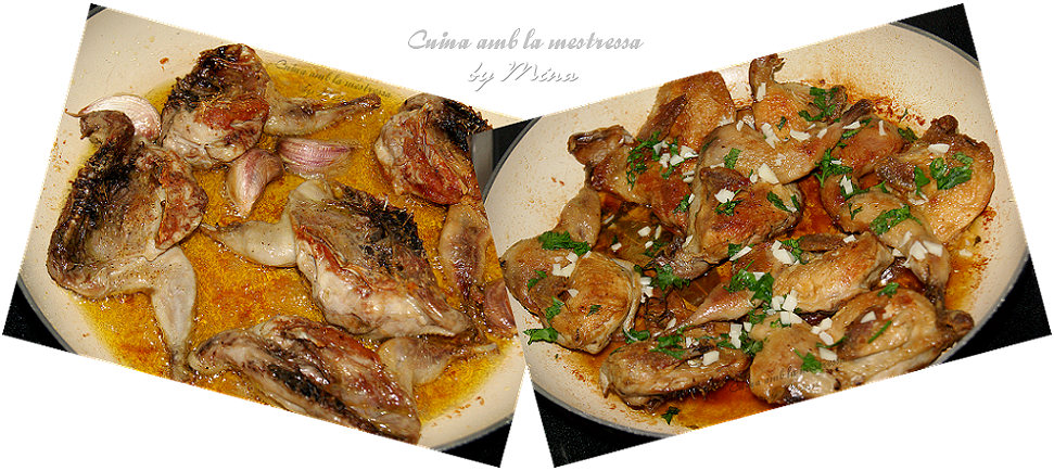 Cocina con Mina: Codornices marinadas a la cazadora
