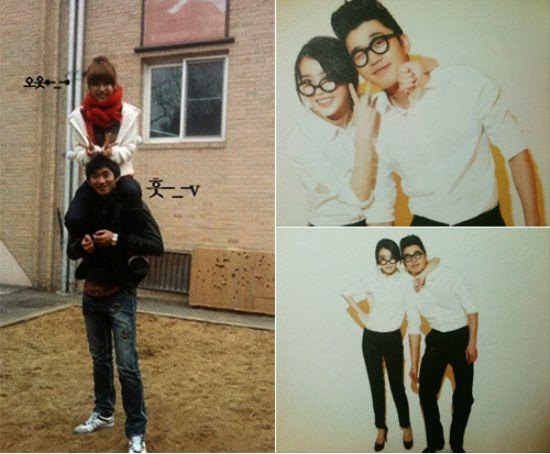 IU's handsome manager and the look she gives her bodyguard