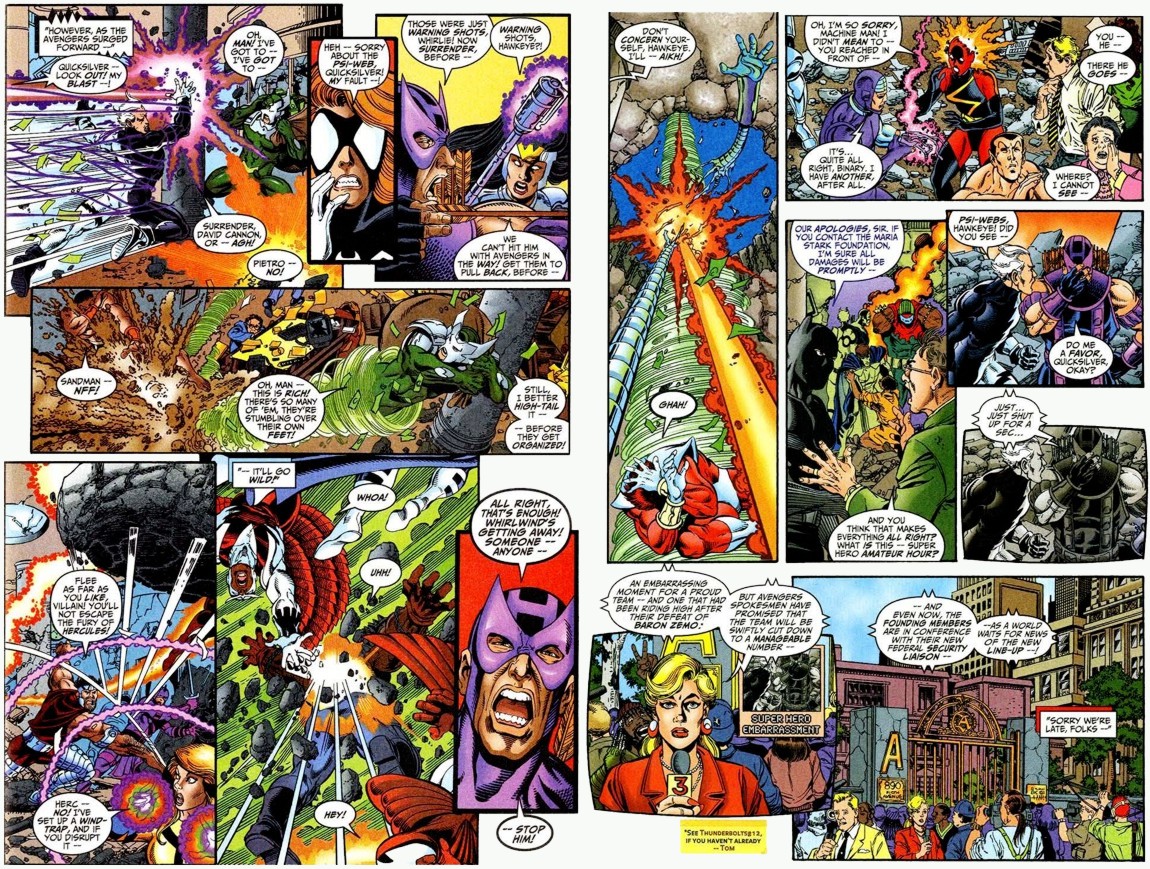 Bank Robbery in the Marvel Universe