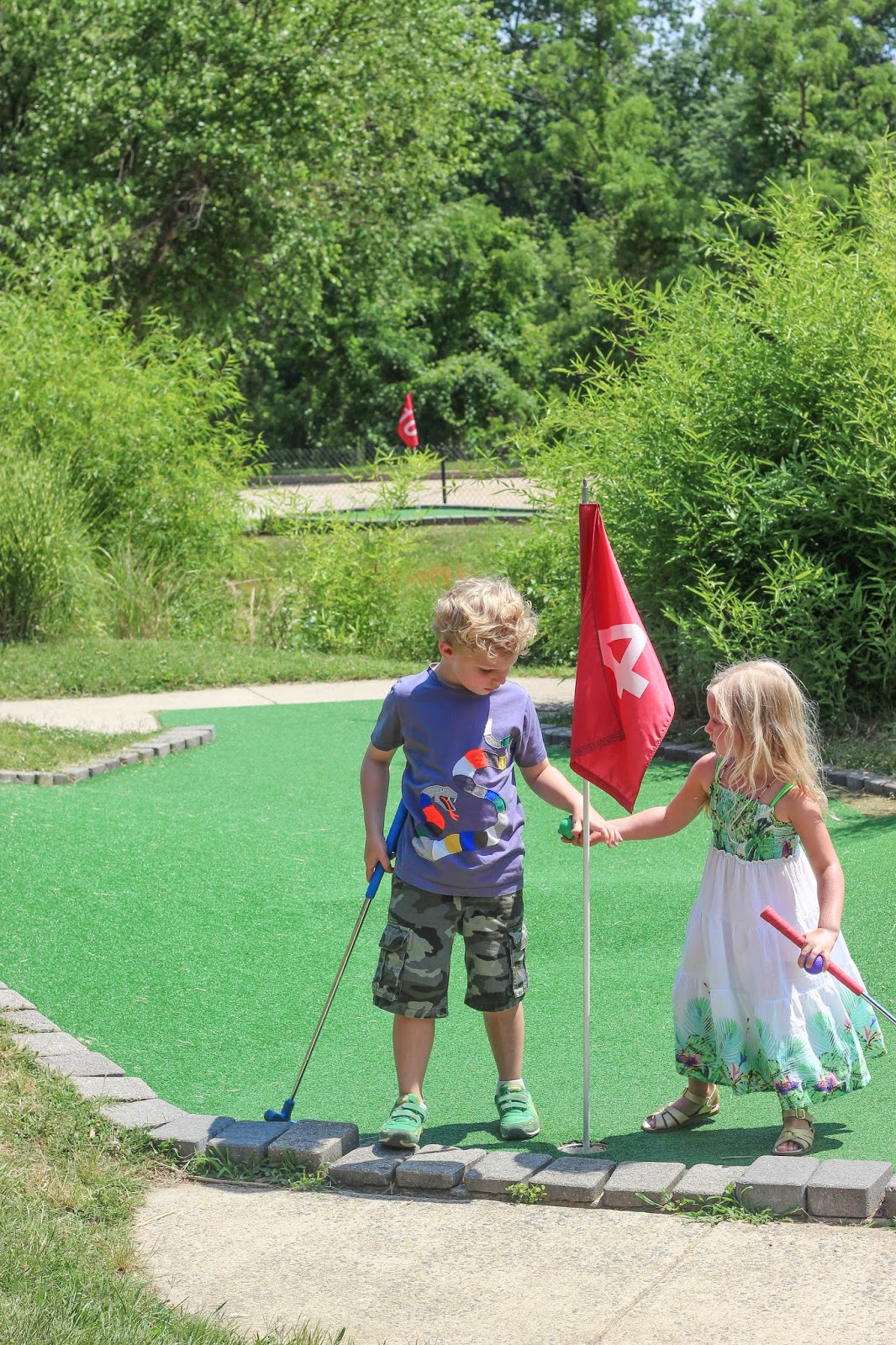 Not-So-SAHM: Keep It Local: Mini Golf at Cameron Run Regional Park
