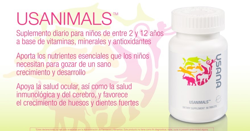 Nutrición Funcional: USANIMALS USANA