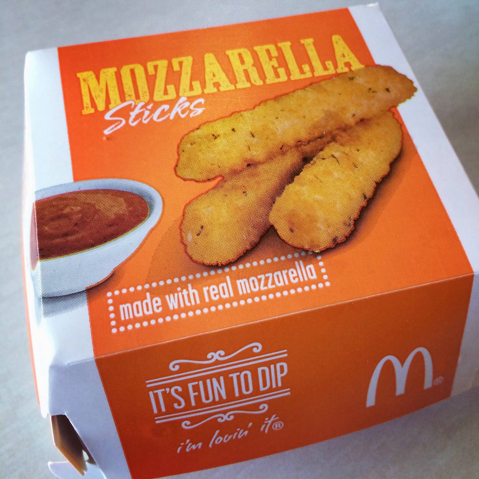 Mozzarella Sticks From McDonald's / マクドナルドのモッツァレラスティック ~ I'm Made of ...
