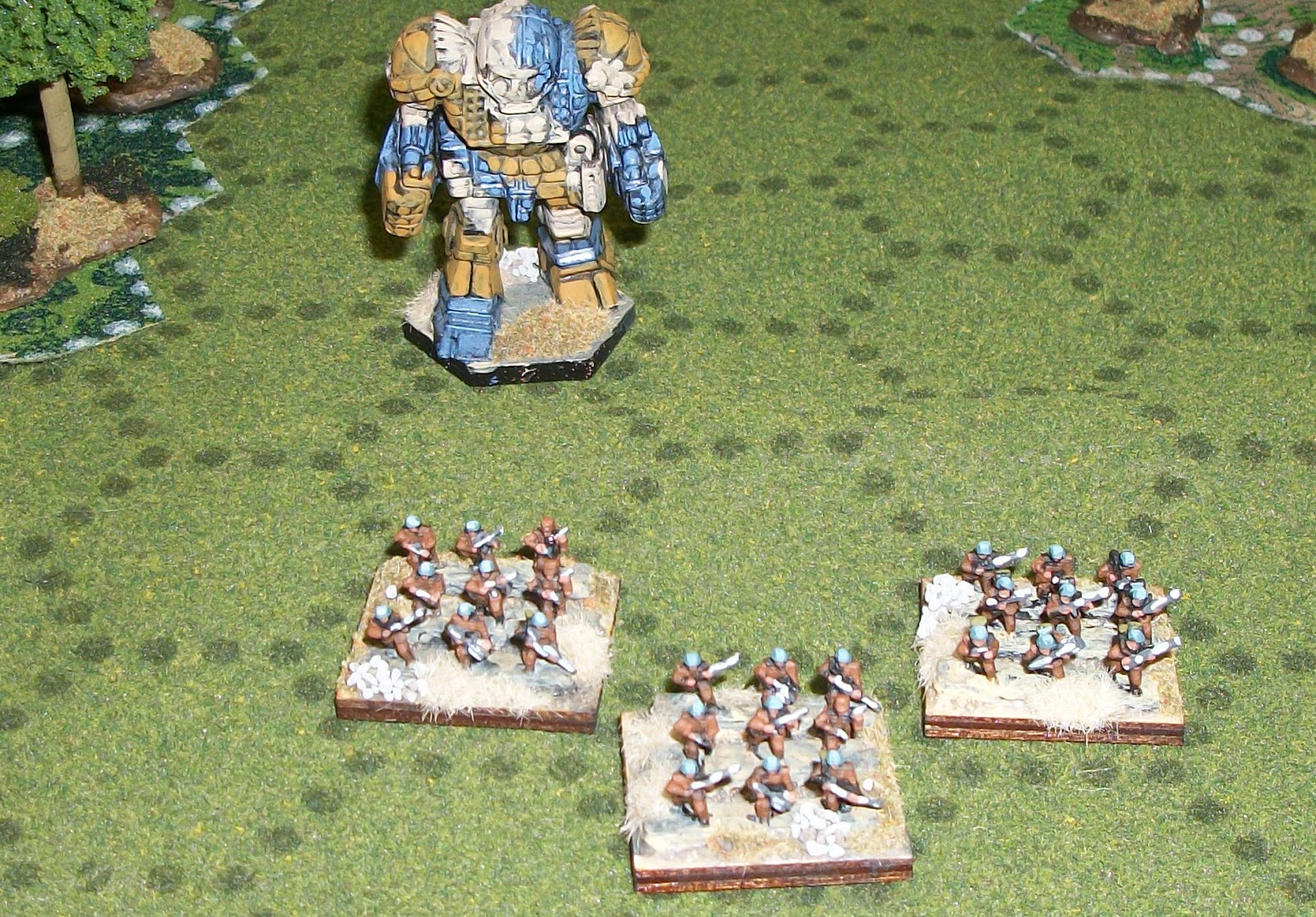 Miniatures of Wrath: Battletech: Infantry, Armor, Plastech