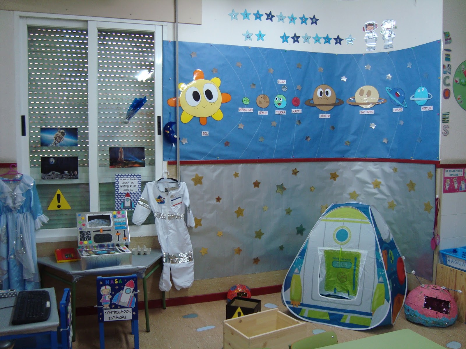 Plastificando ilusiones: Nuestro rincón del espacio