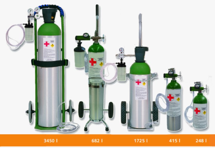 Casi-Paramédico: ¿Cómo calcular la duración de un tanque de oxígeno?