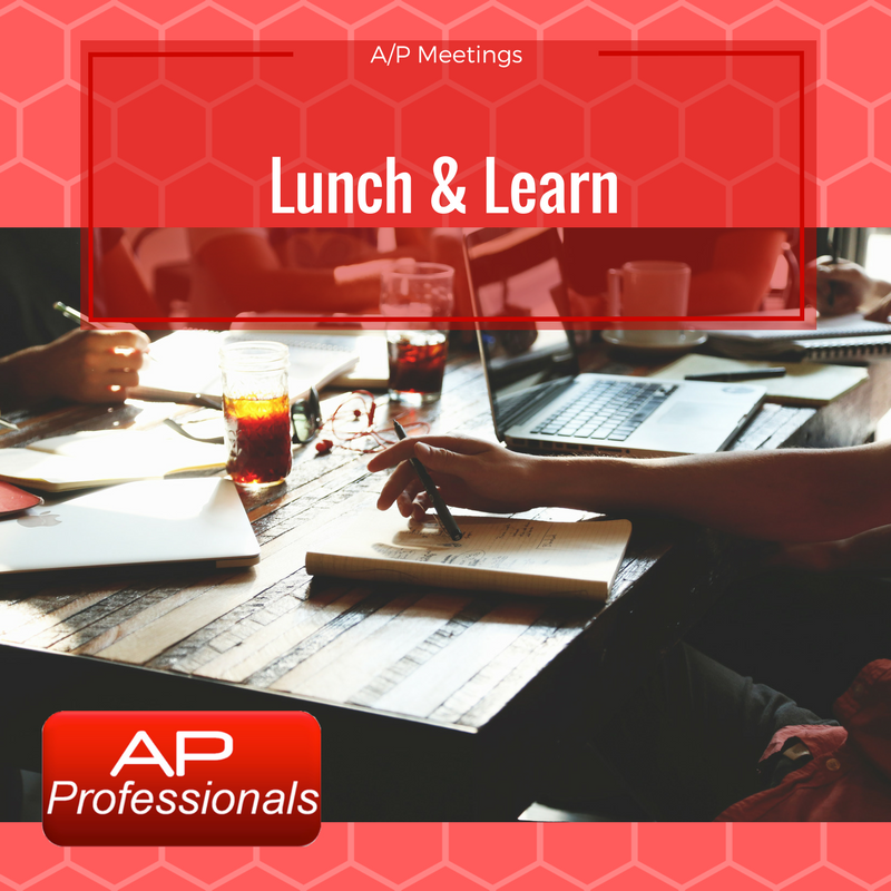 Accounts Payable Professionals: Cheat Sheet to: Planning your Lunch ...