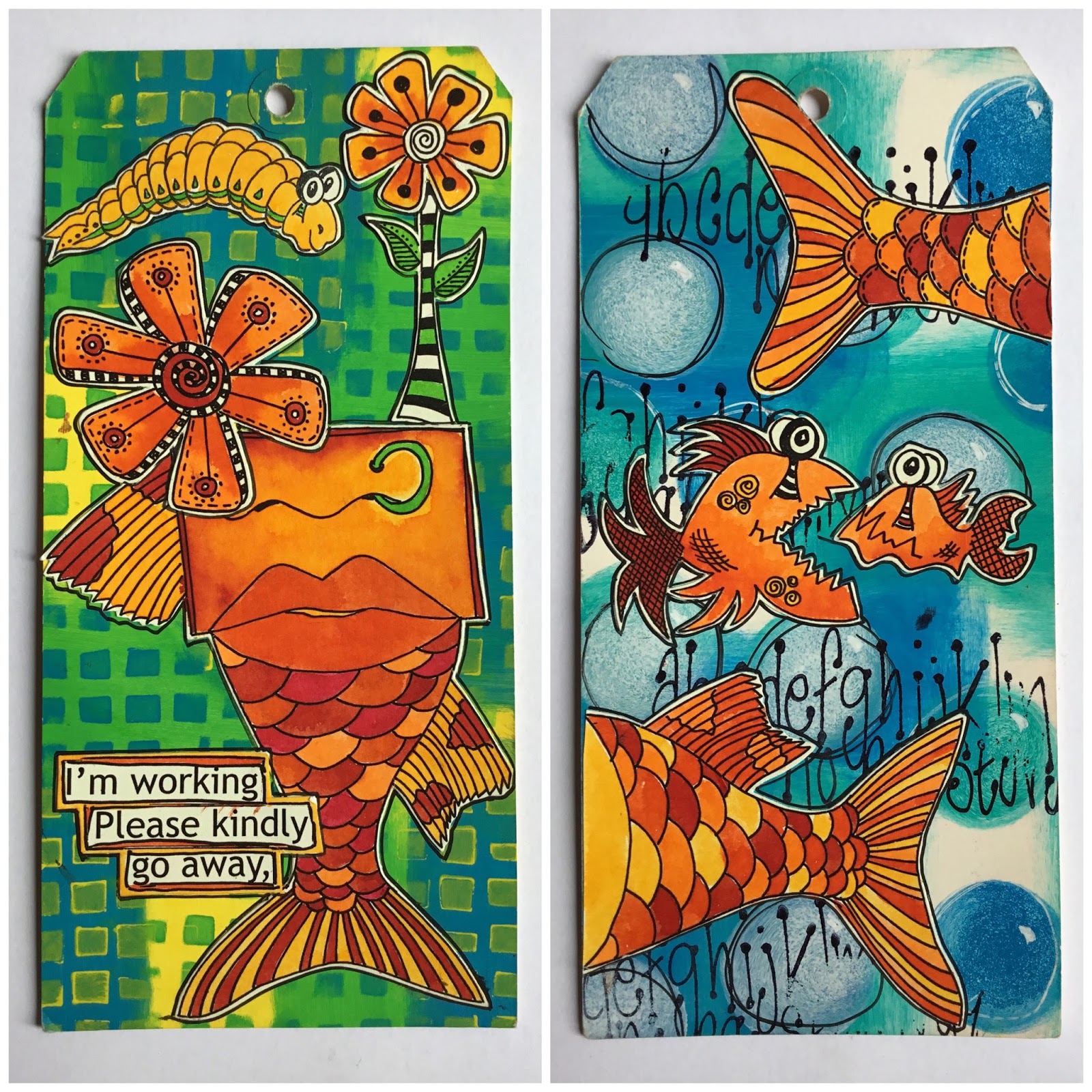 Dylan's Blog: New Dylusions Stamp Samples