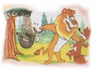 La mollita: EL ASNO, LA ZORRA Y EL LEÓN