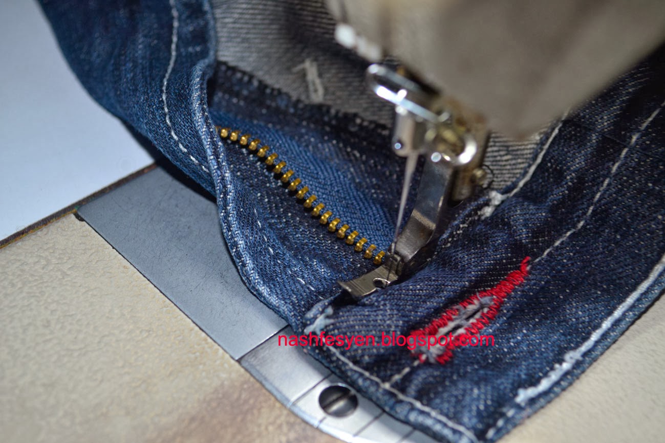 Nash Fesyen: Cara Tukar Zip Seluar Jeans