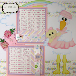 Designs by Crafty1mommy: New Arrival Baby Layouts