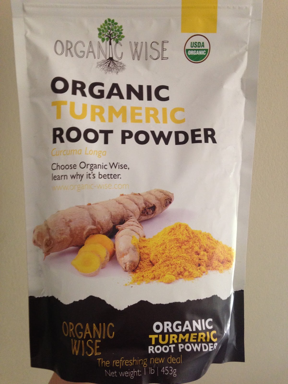 Steph's MN Life: Organic Wise Organic Turmeric Root Powder Review