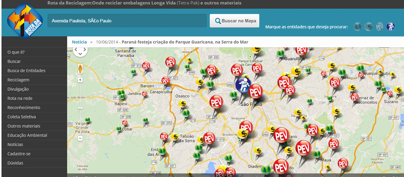 Pensar Eco, é lógico!: Tetra Pak® lança novo site Rota da Reciclagem
