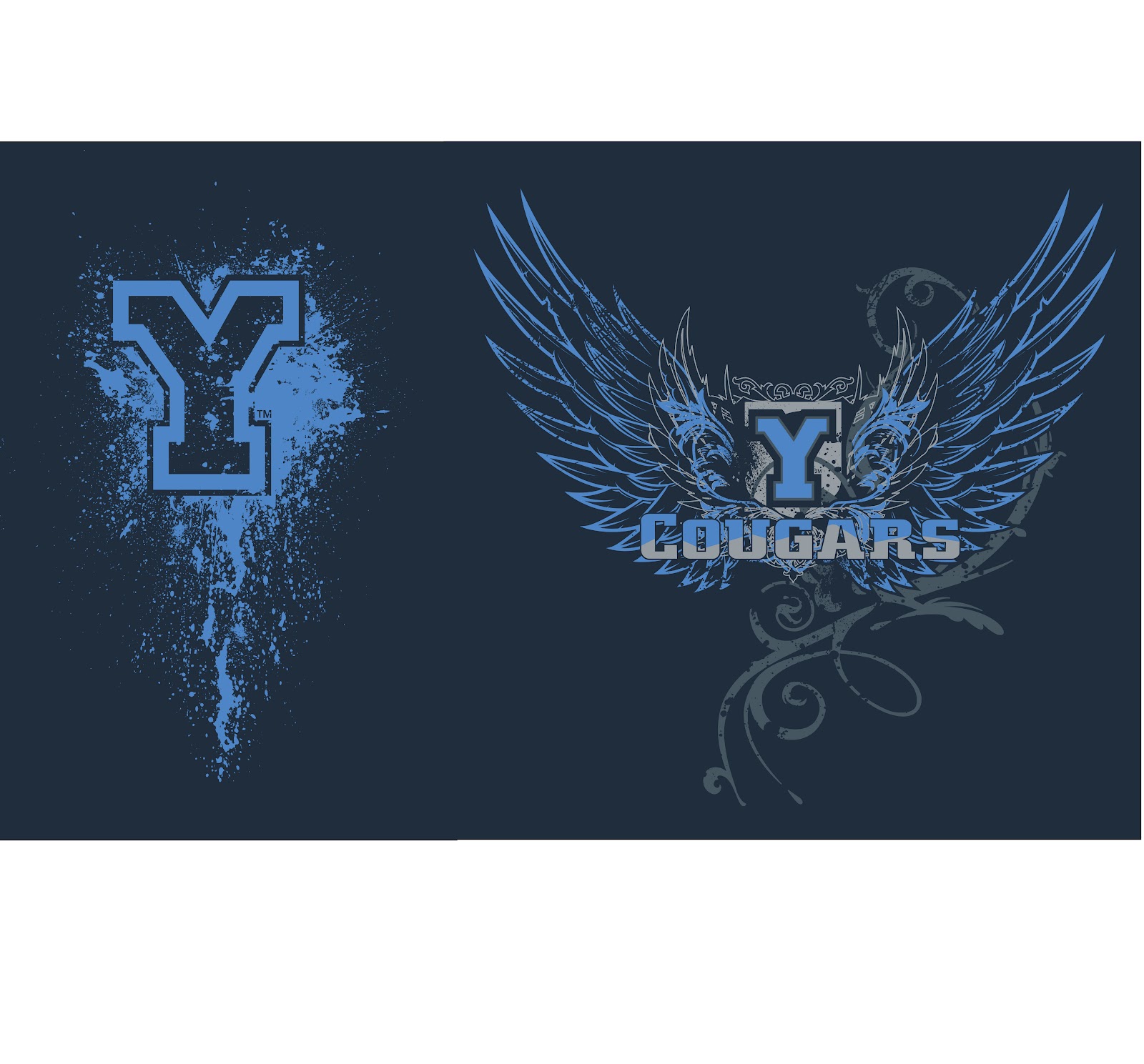 Kolby Kreations: BYU designs done at InThePaint