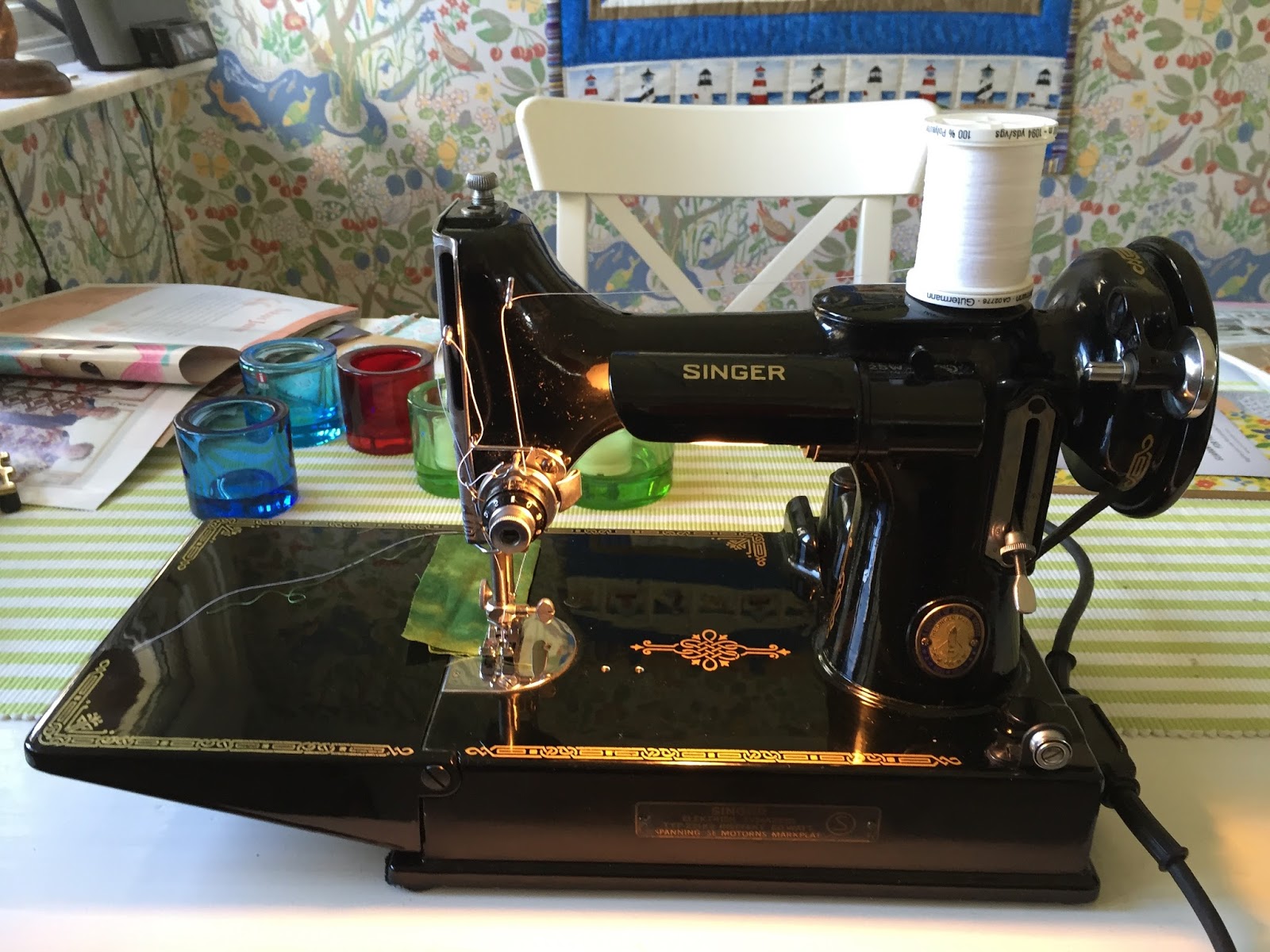 "Jane Gardner " - Vivianne from Sweden: Symaskins fix