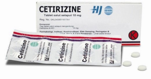 Fungsi dan Dosis Obat Cetirizine | Seputar Informasi Obat Medis