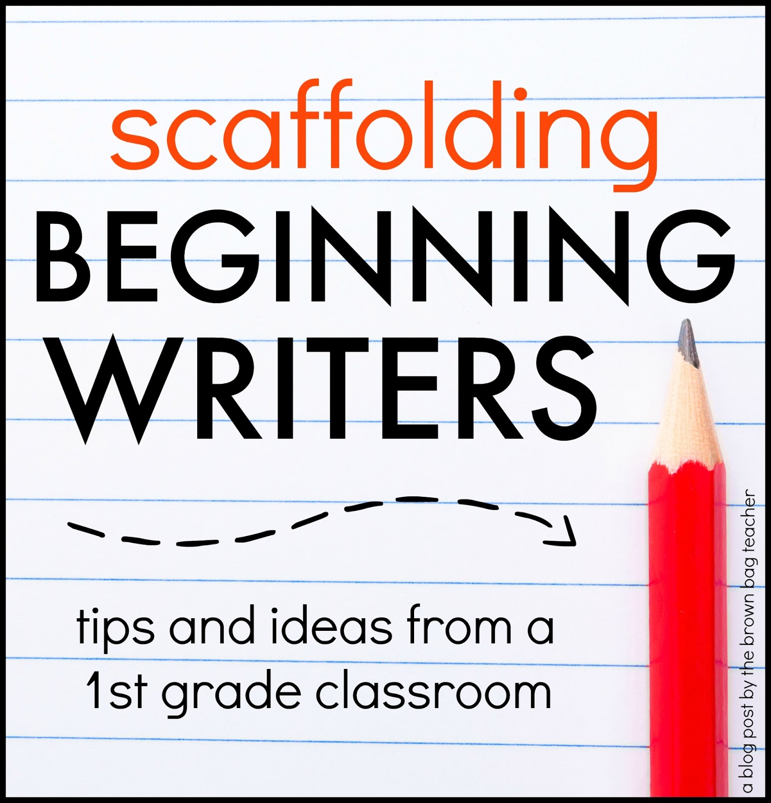 Scaffolding Beginning Writers | The Brown-Bag Teacher | Bloglovin’