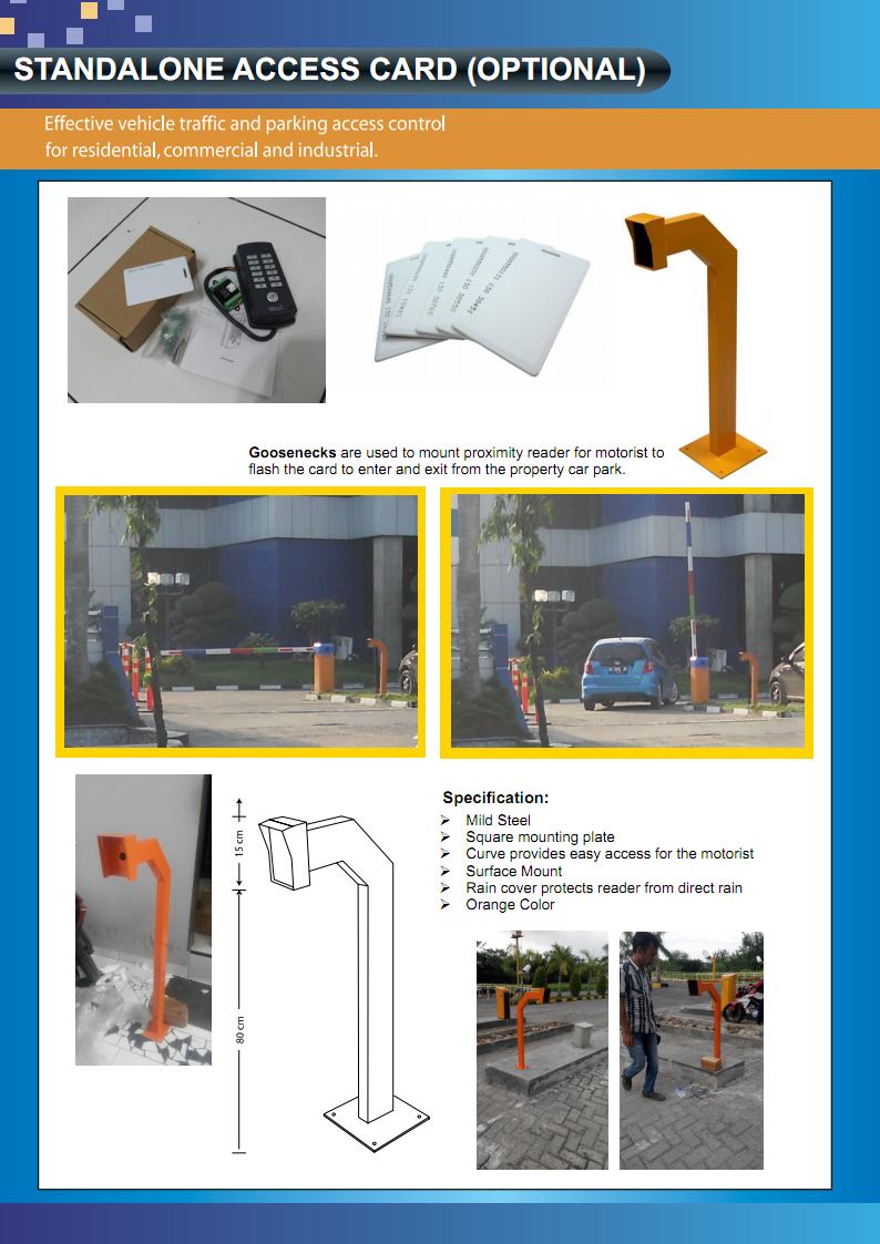 SMART PINTU BESI PRESS: Pemasangan Barrier Gate / Portal Parkir Otomatis