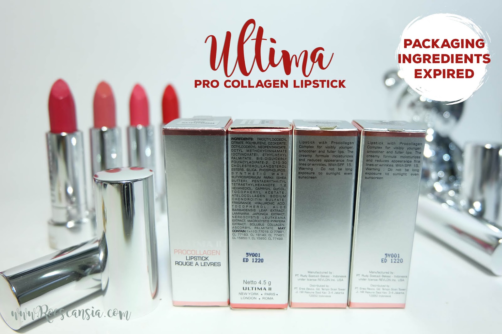 ULTIMA II Procollagen Lipstick | ROOSVANSIA - Beauty and Lifestyle Blogger