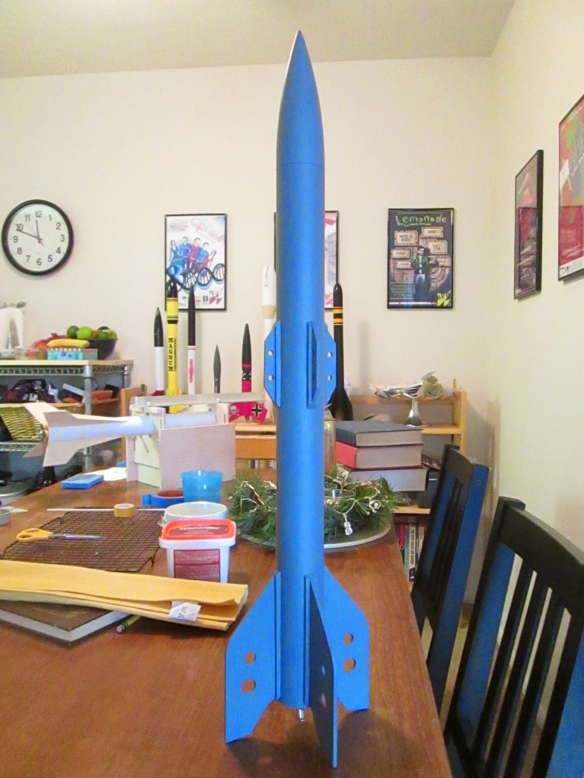 The Rocket N00b: Three Nearly Finished Rockets