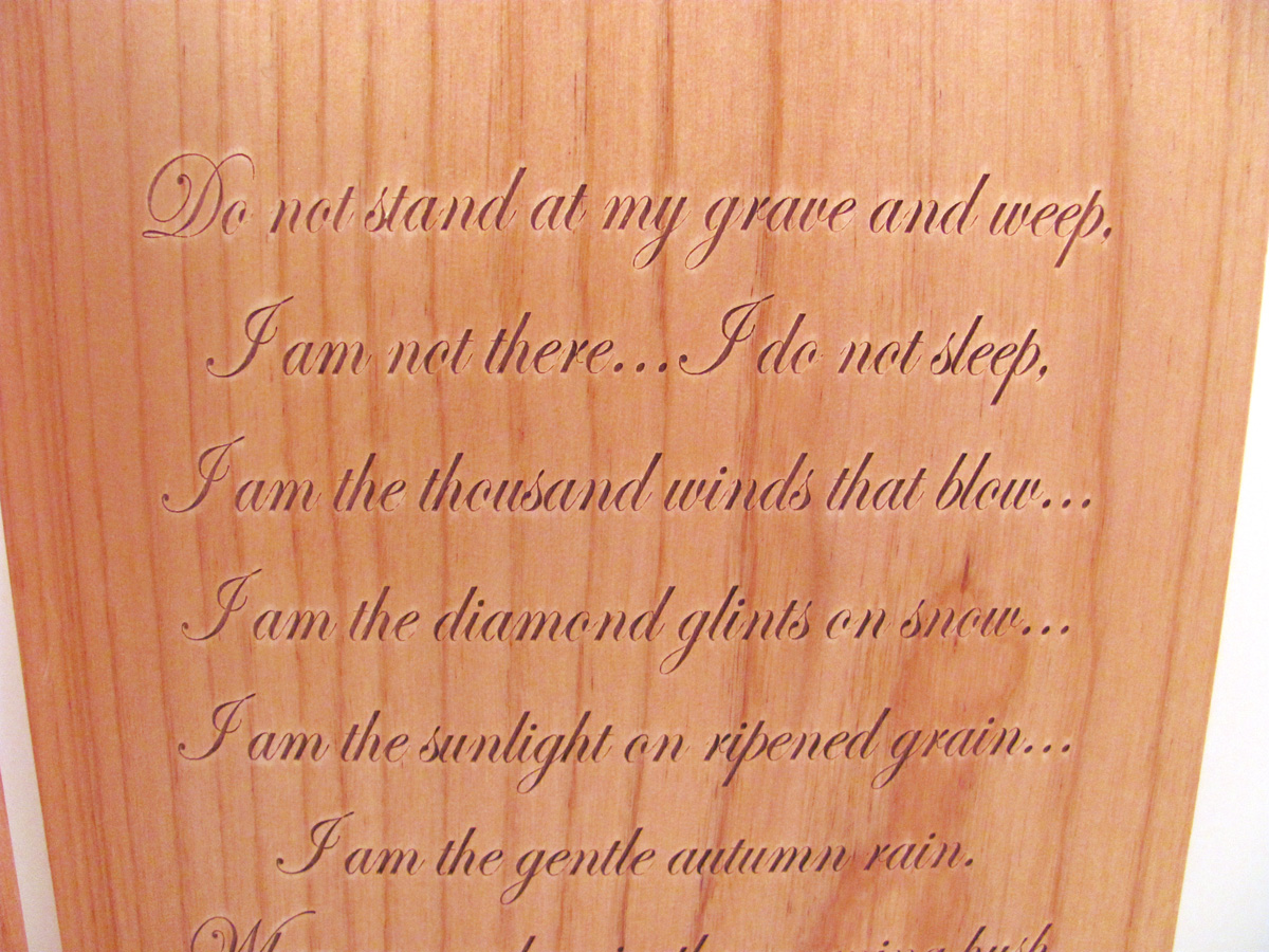 Memories for Life: In Loving Memory