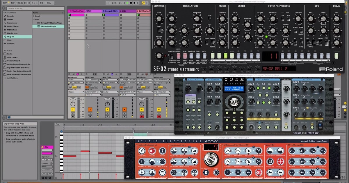 MATRIXSYNTH: Studio Electronics VST Editors