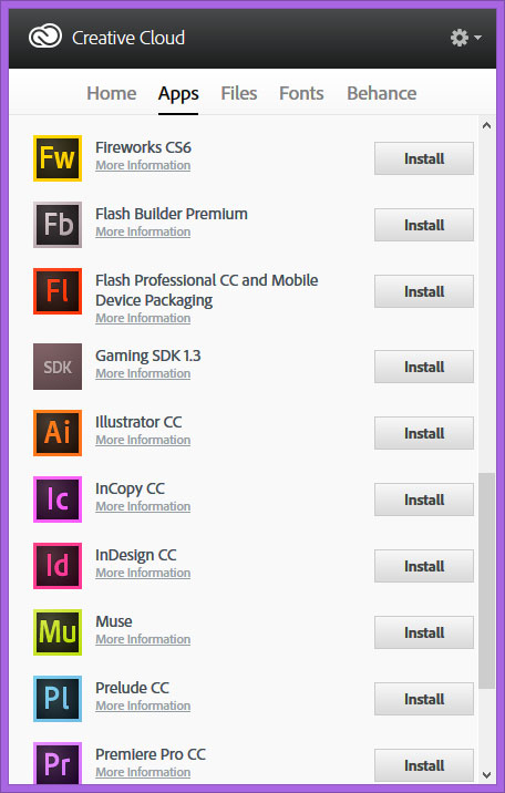 Adobe creative cloud desktop client - bytelikos