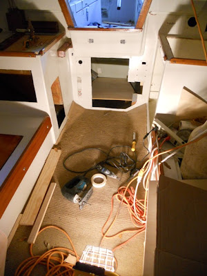 Ericson 25, Oystercatcher: Lazarette Modifications, Part 2: New Hatches