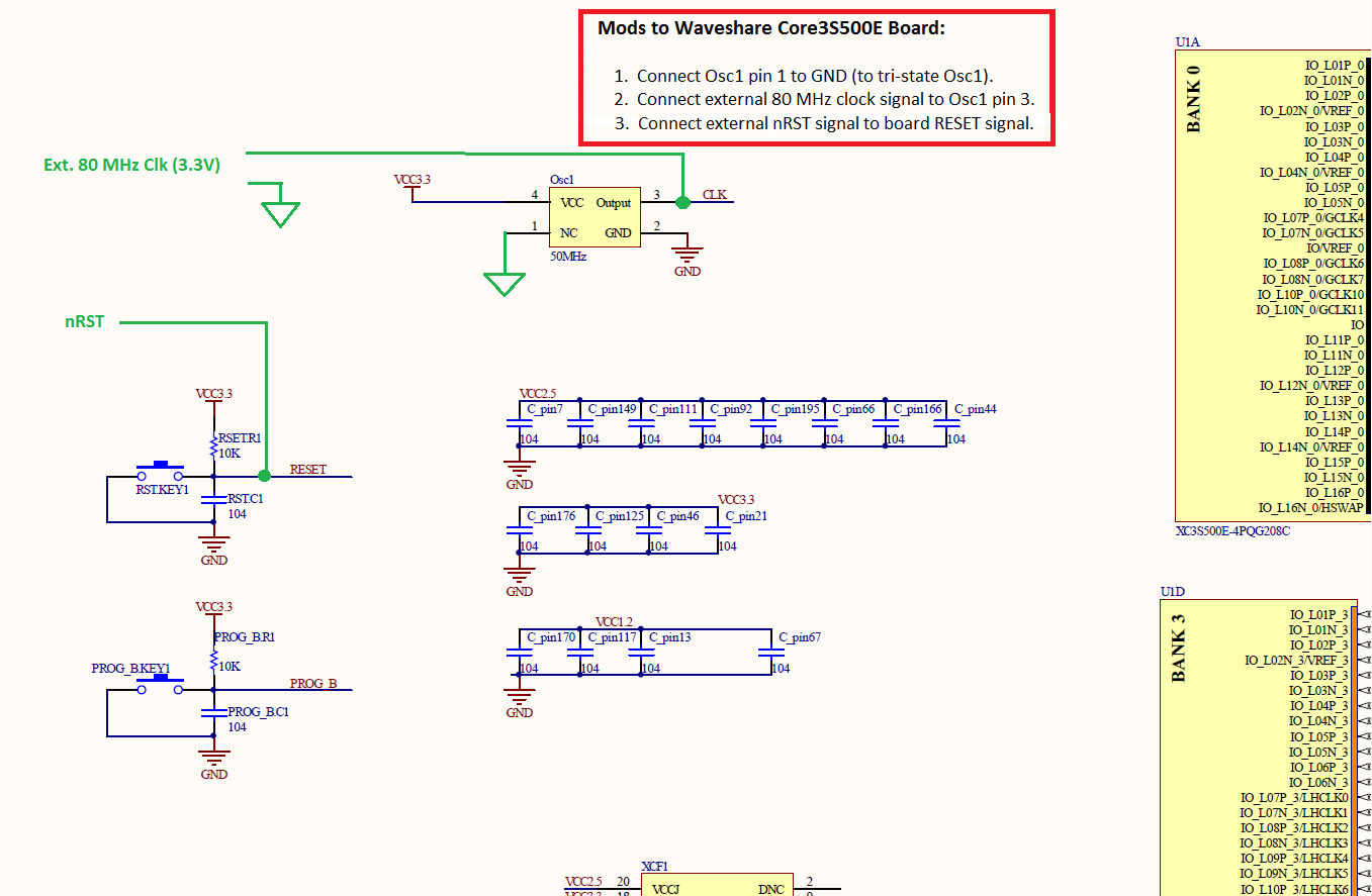 K6JCA: An FPGA SDR HF Transceiver, Part 6 -- Schematics, Main Board