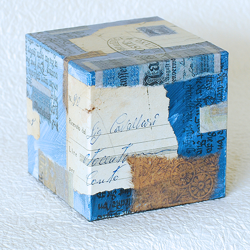 Two Hand Design: Collage Cubes